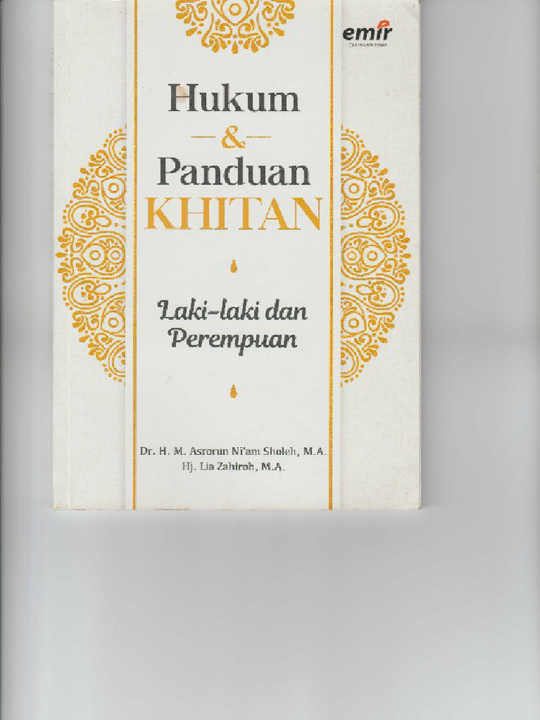 Buku Hukum & Panduan Khitan | PDF