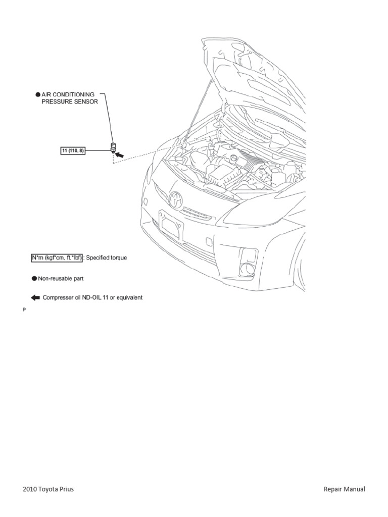 Air Pressure Toyota Prius