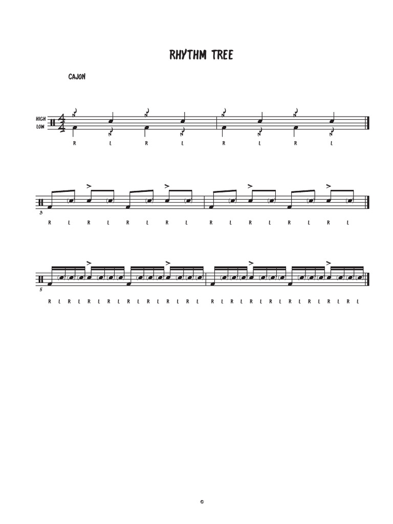 Rhythm Tree | PDF