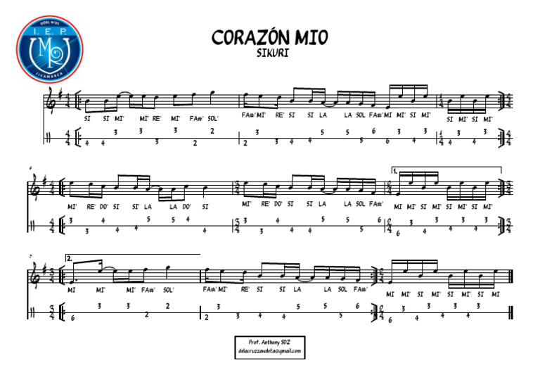 Corazón Mio | PDF