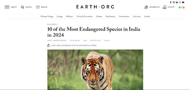 FireShot Capture 182 - 10 of The Most Endangered Species in India in ...