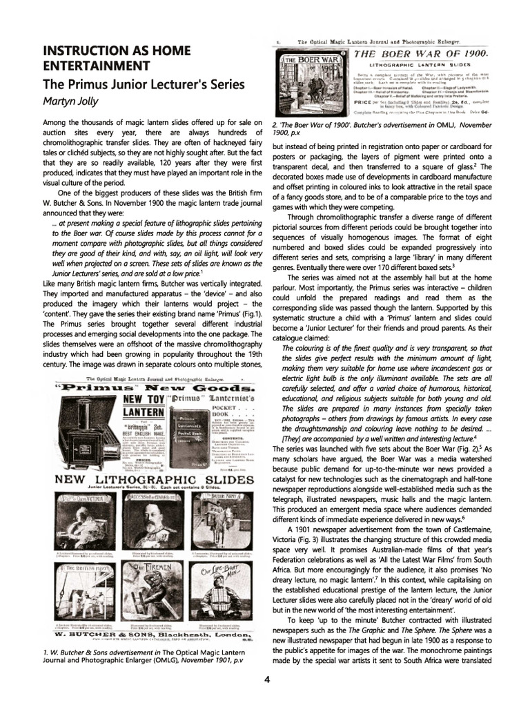 Instruction As Home Entertainment The PR | PDF