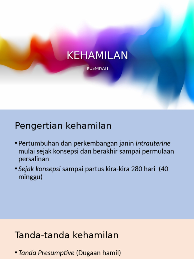 Kehamilan | PDF