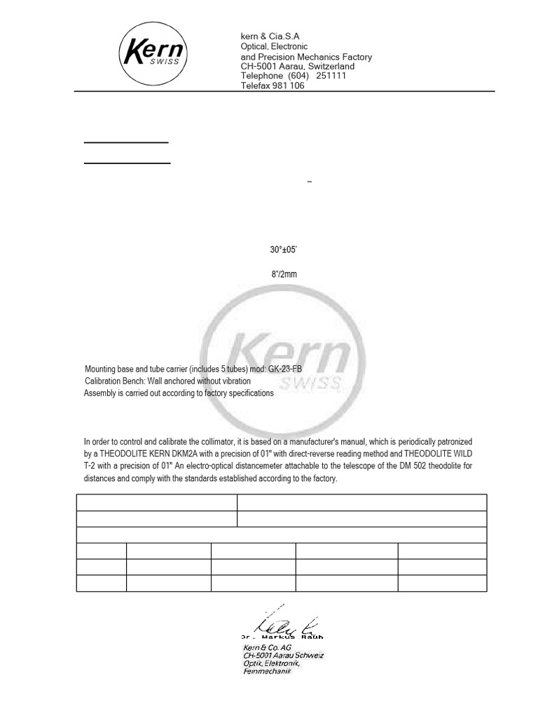 Certificado Kerm Angular Colimizador | PDF