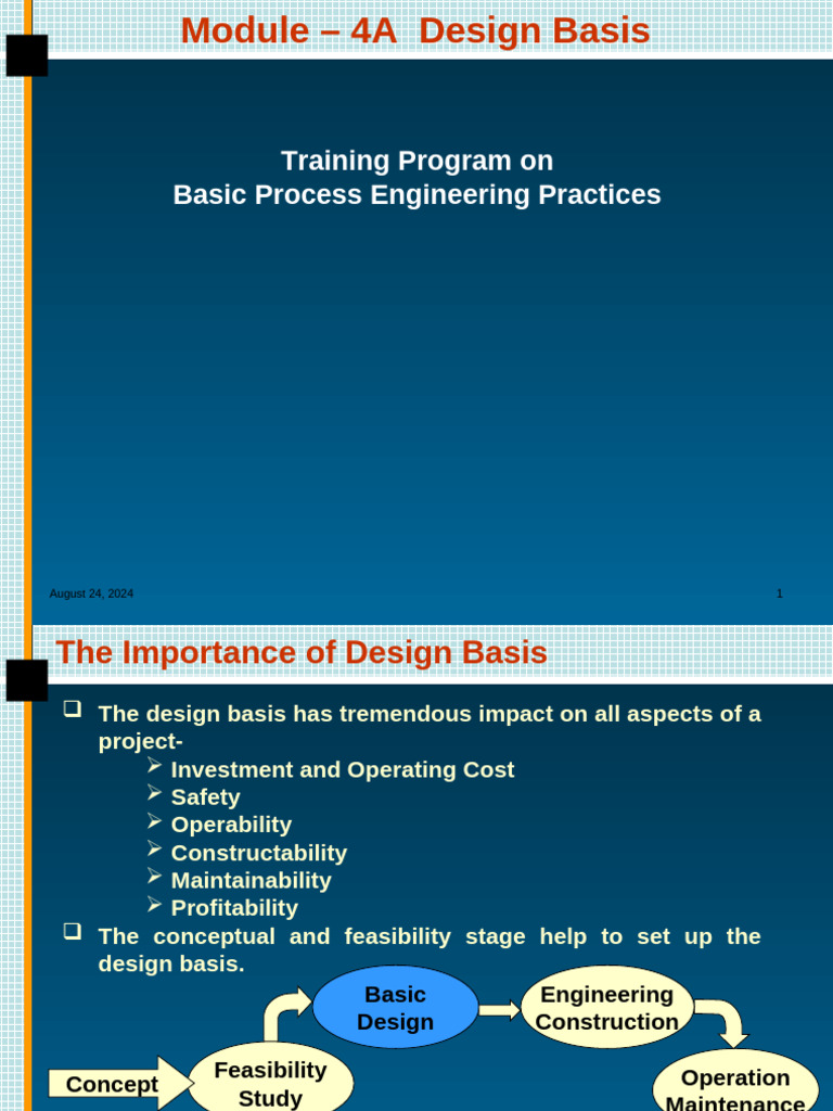 Design Basis | PDF