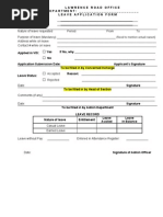 Outdoor Duty Form | PDF | Business