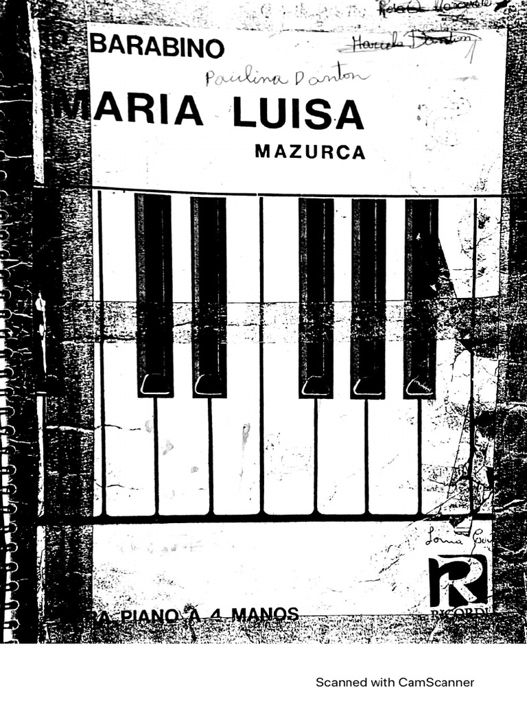 4 MANOS P.BARABINO. María Luisa | PDF