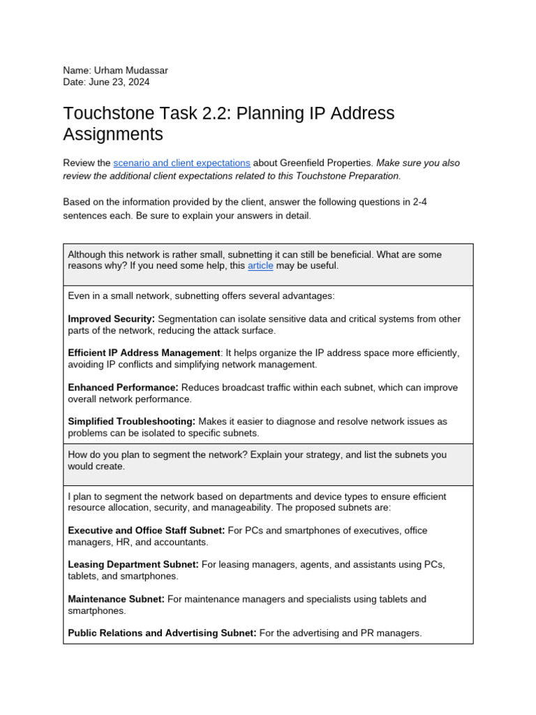 Intr To Networking 2.2 Sophia | PDF