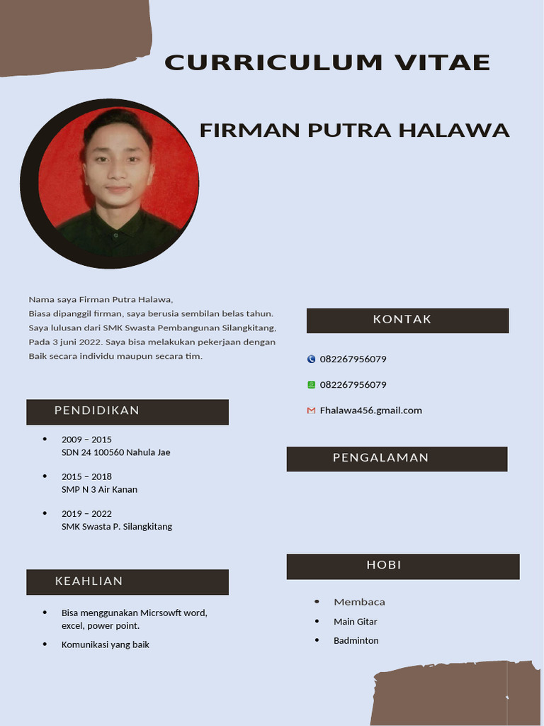 CV Firman | PDF