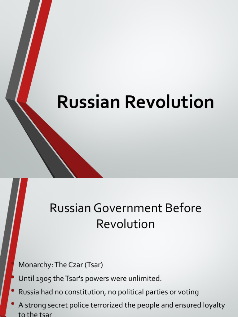 Russian Revolution | PDF