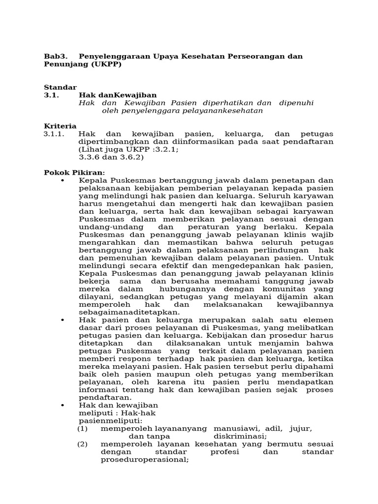 Instrumen Audit Ukp | PDF