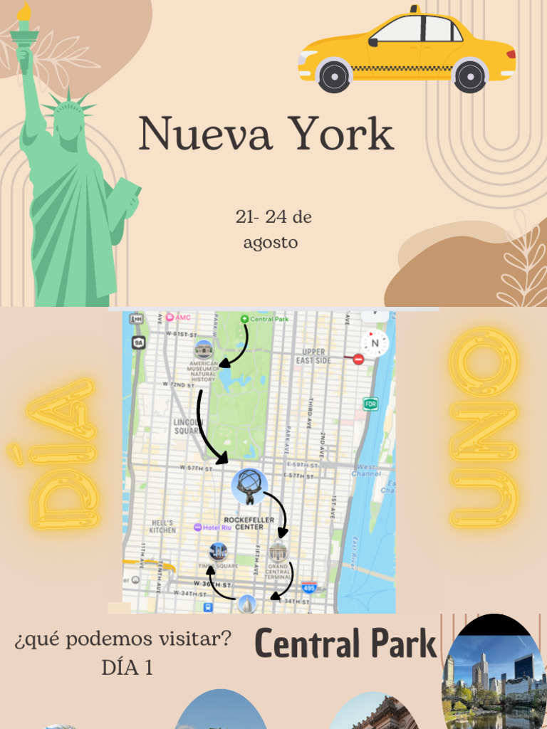 Itinerario Nueva York | PDF