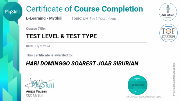 Test Level And Test Type Pdf