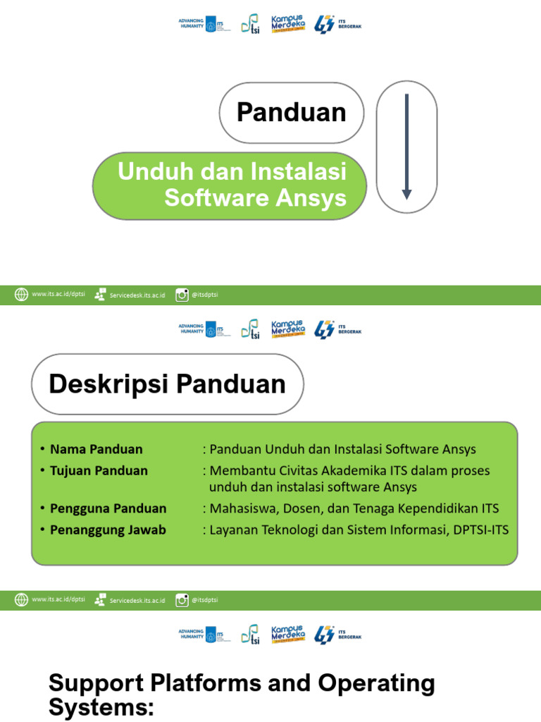 Panduan Unduh Dan Instalasi Software Ansys | PDF