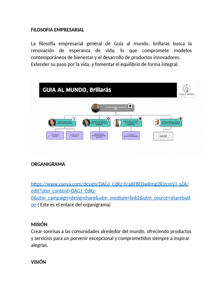 Filosofia Empresarial | PDF