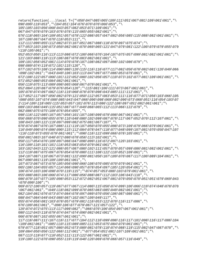 Commands Helper - Lua | PDF