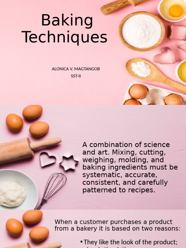 Baking Techniques | PDF