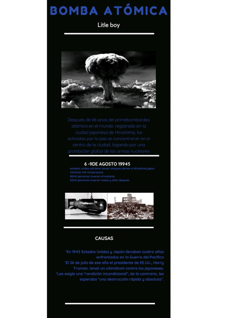Bomba Atómica | PDF