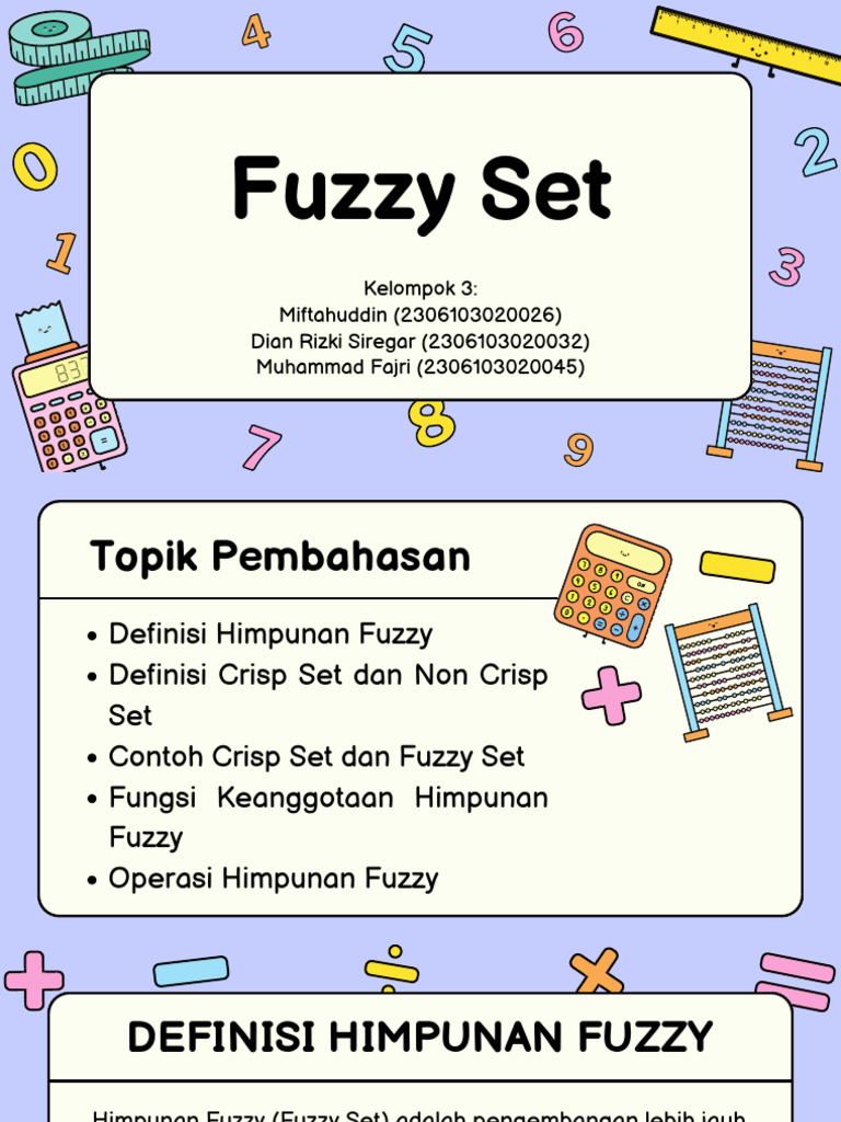 Fuzzy Set | PDF