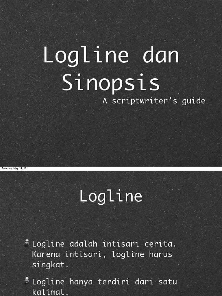 Logline Dan Sinopsis | PDF