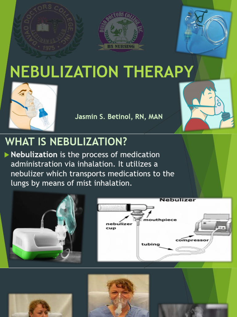 Nebulization Therapy | PDF | Science & Mathematics