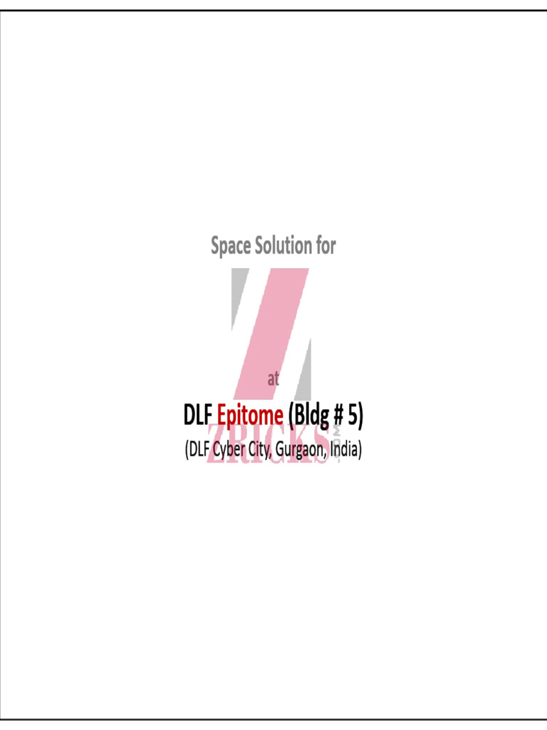 DLF Epitome BLDG 5 | PDF