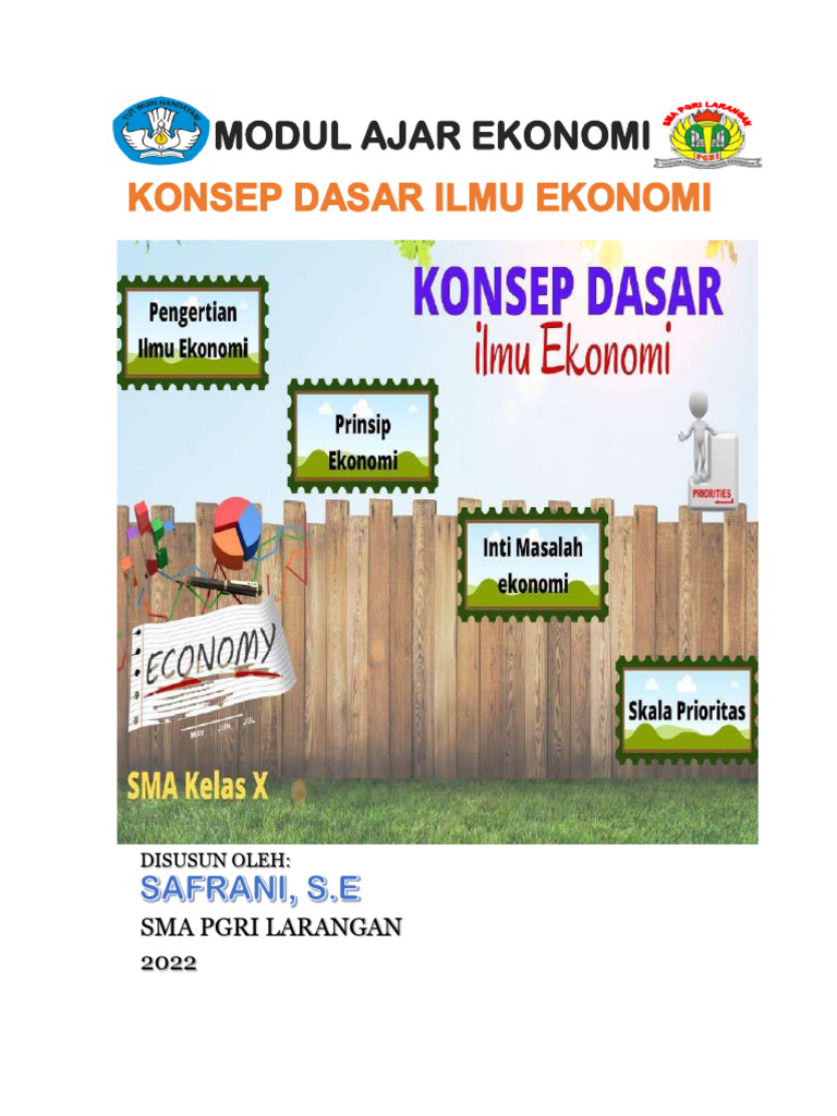 Modul Ajar Ekonomi KLS X | PDF
