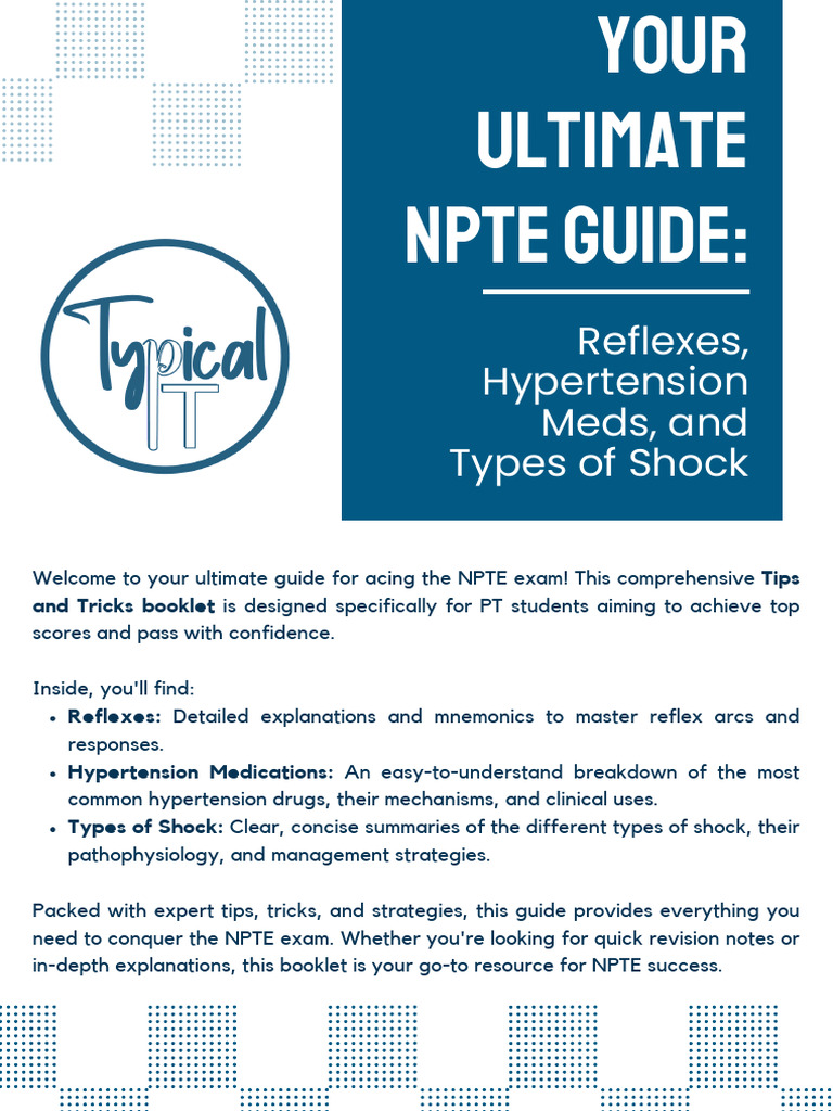 Npte Study 1 | PDF