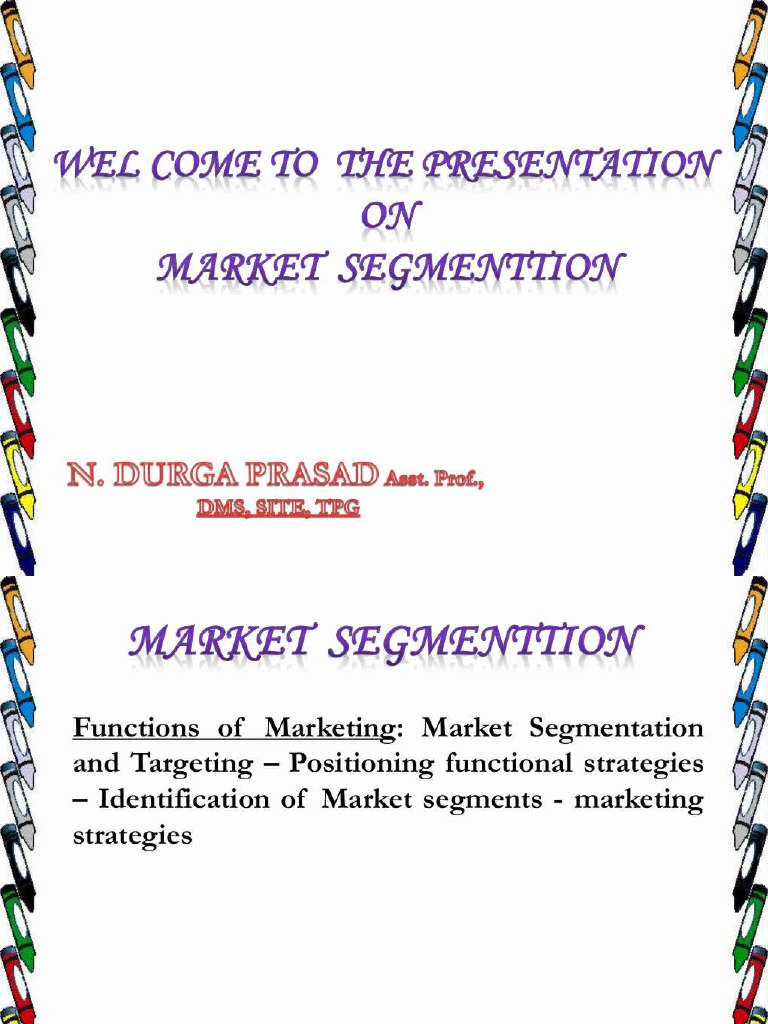 Market Segmentation | PDF