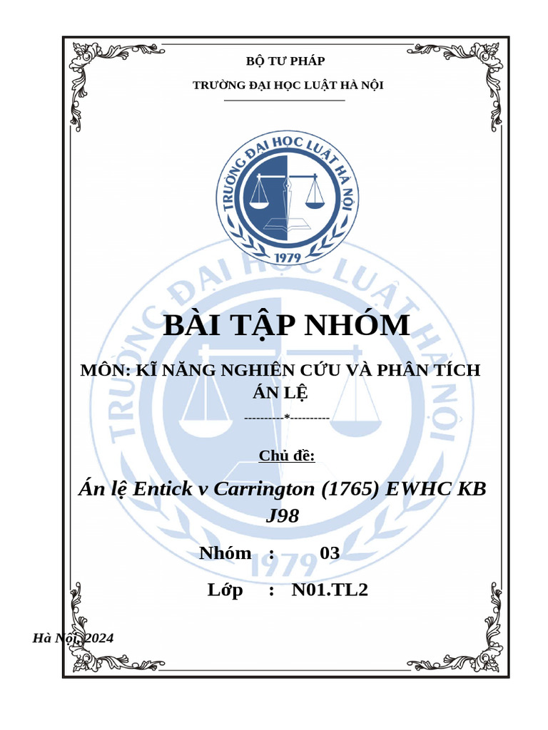 ÁN LỆ - DONE - 2 | PDF