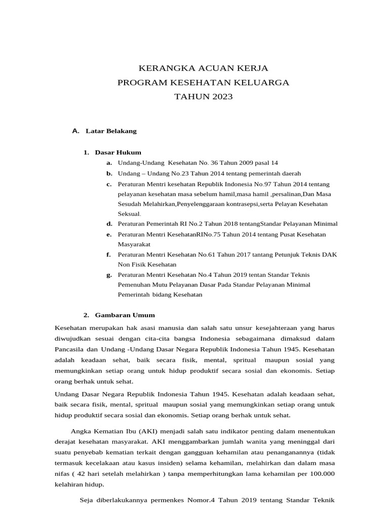 KAK Program Kesga 2018 | PDF