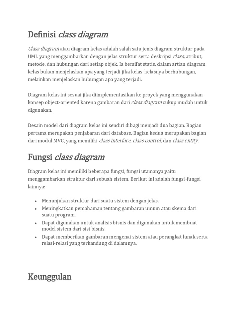 Uml Class Diagram | PDF | Infographics | Applied Mathematics