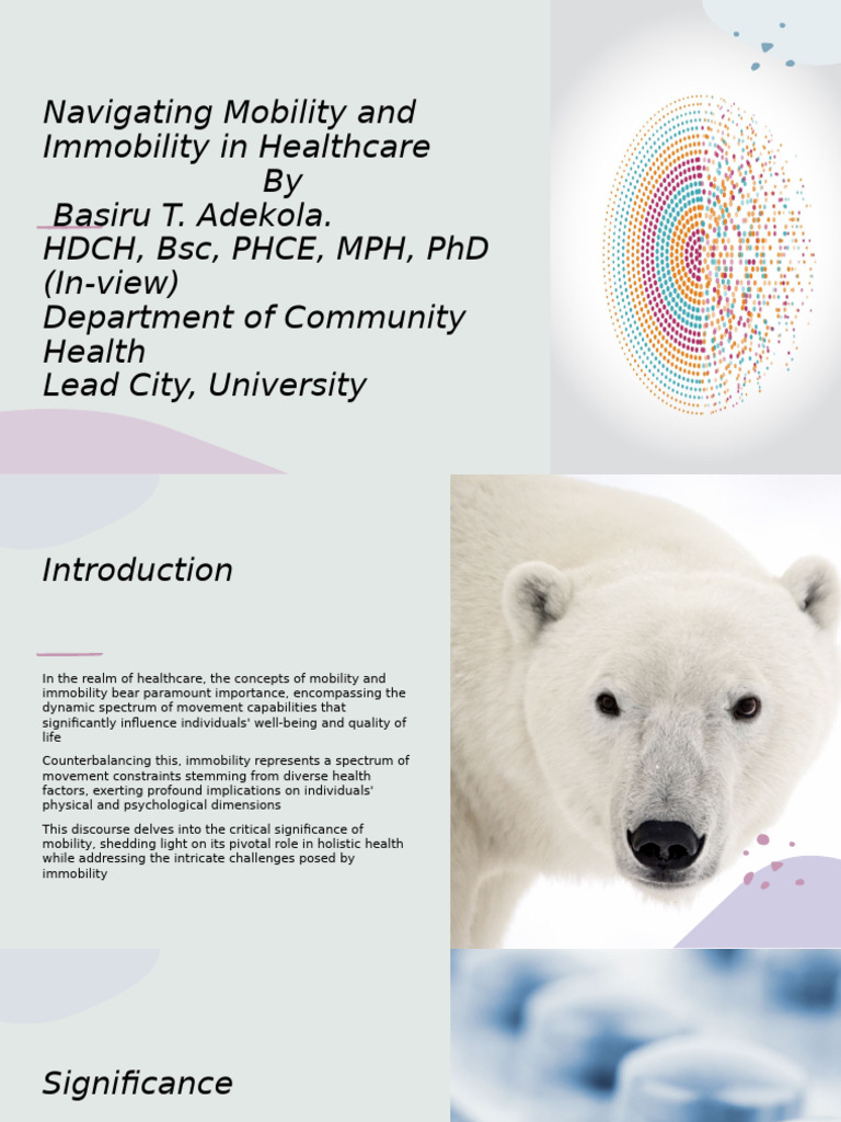 Mobility and Immobility For HCA LCU | PDF