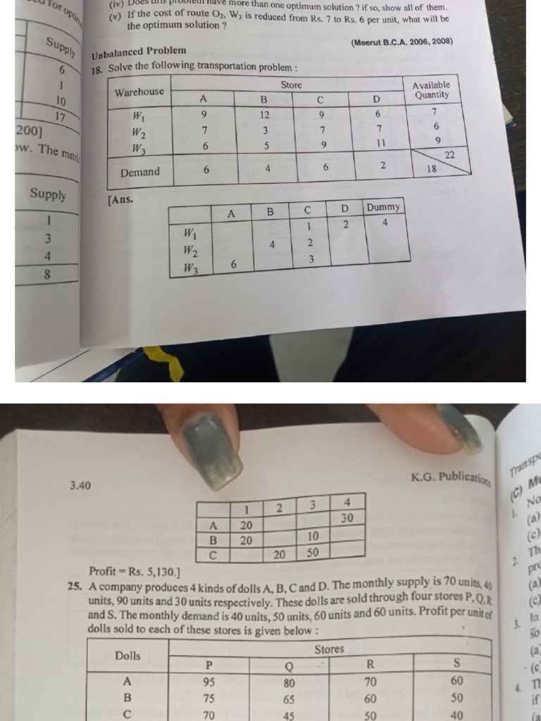 Transportation problem | PDF