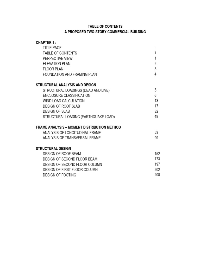 RCD - Two-Storey-Commercial-Building Part 1 | PDF | Framing ...