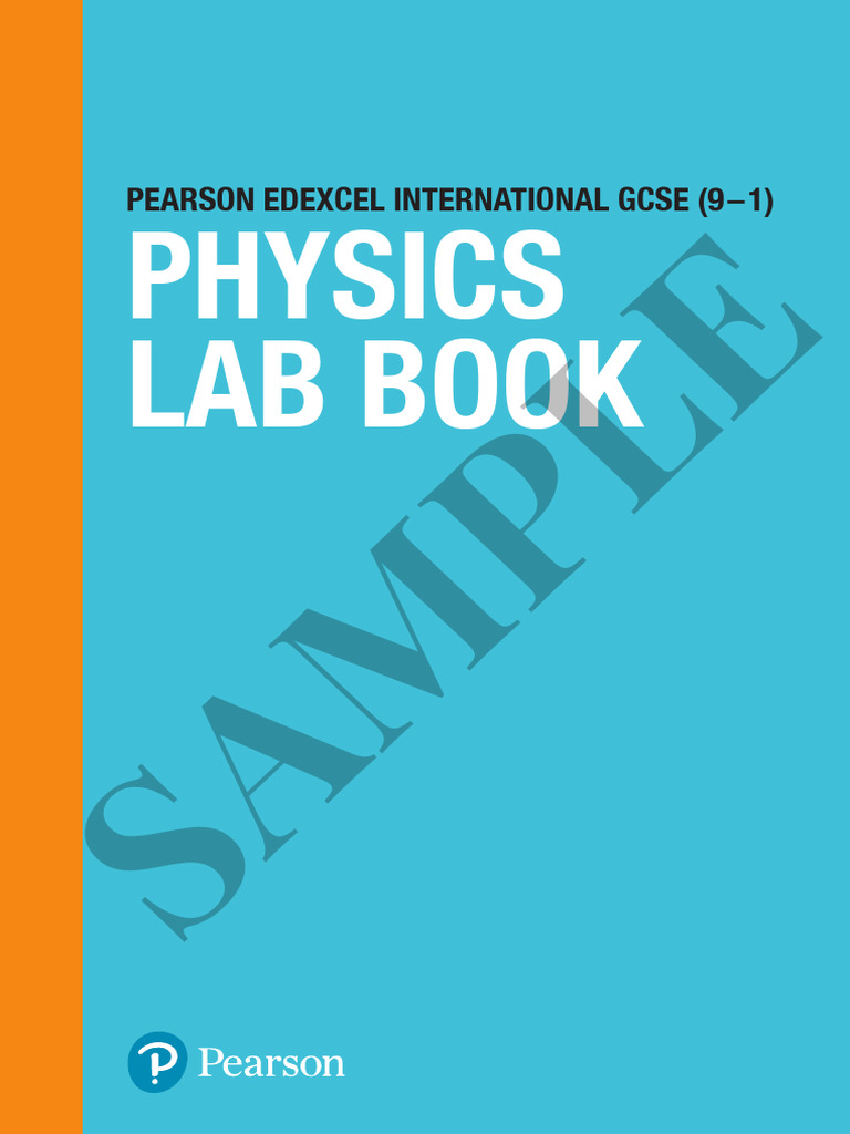 Lab Book Physics Sample Pdf