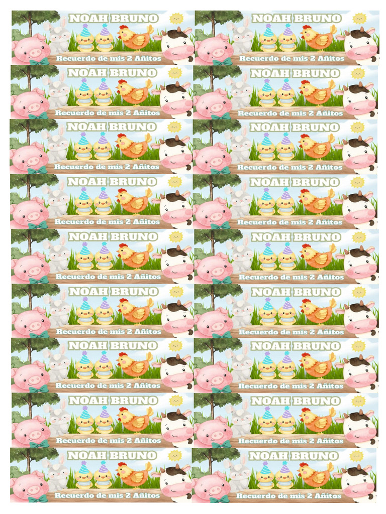 Imprimir Noah 2 | PDF