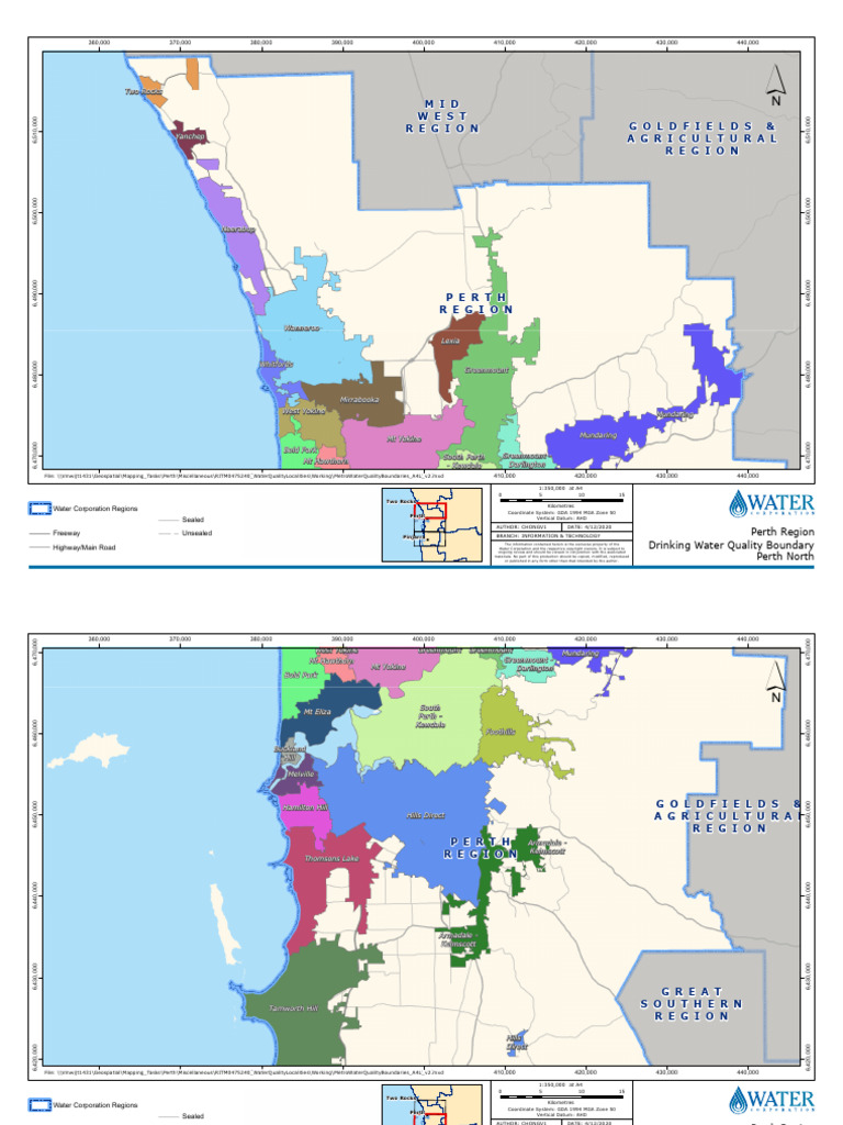 DWQ Annual Report Perth Locality Maps | PDF