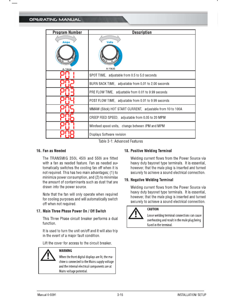 Cig Welding Setings | PDF