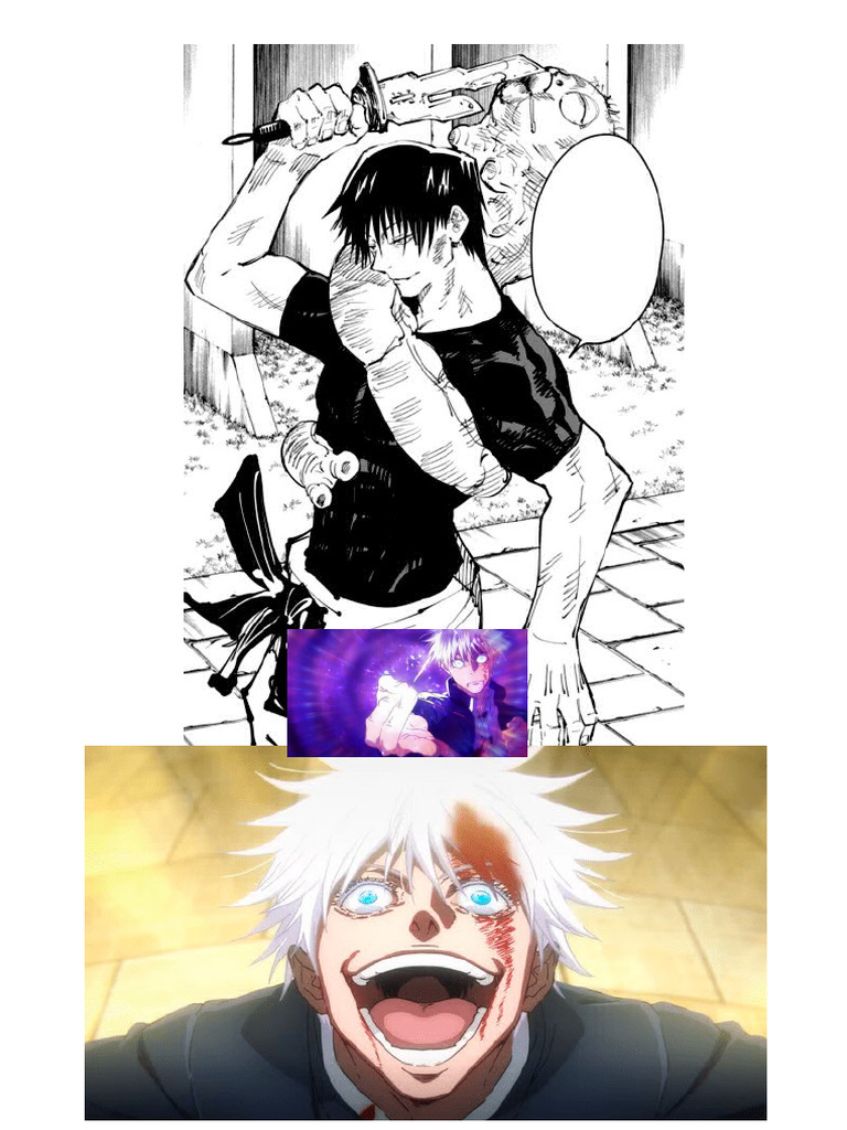 Resumen Gojo Vs Toji Round 2 | PDF