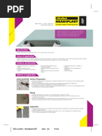TDS Leaflet Microkrete HS223!06!2022 | PDF | Concrete | Materials
