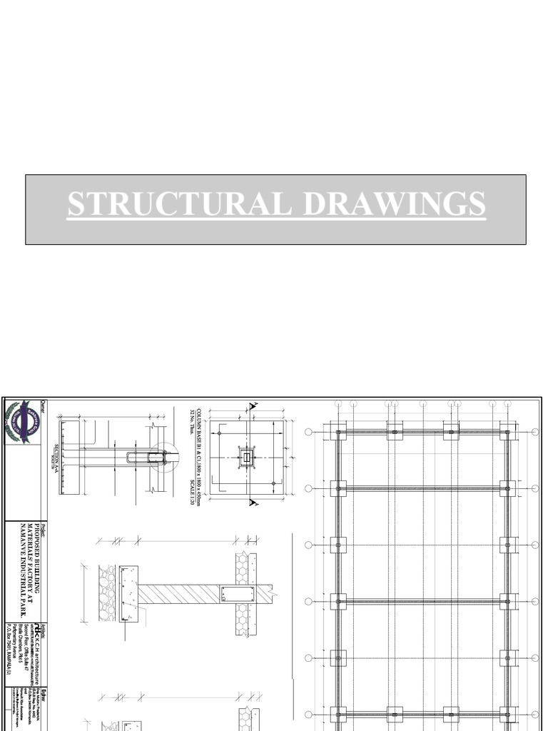 Structural Drawings PDF | PDF