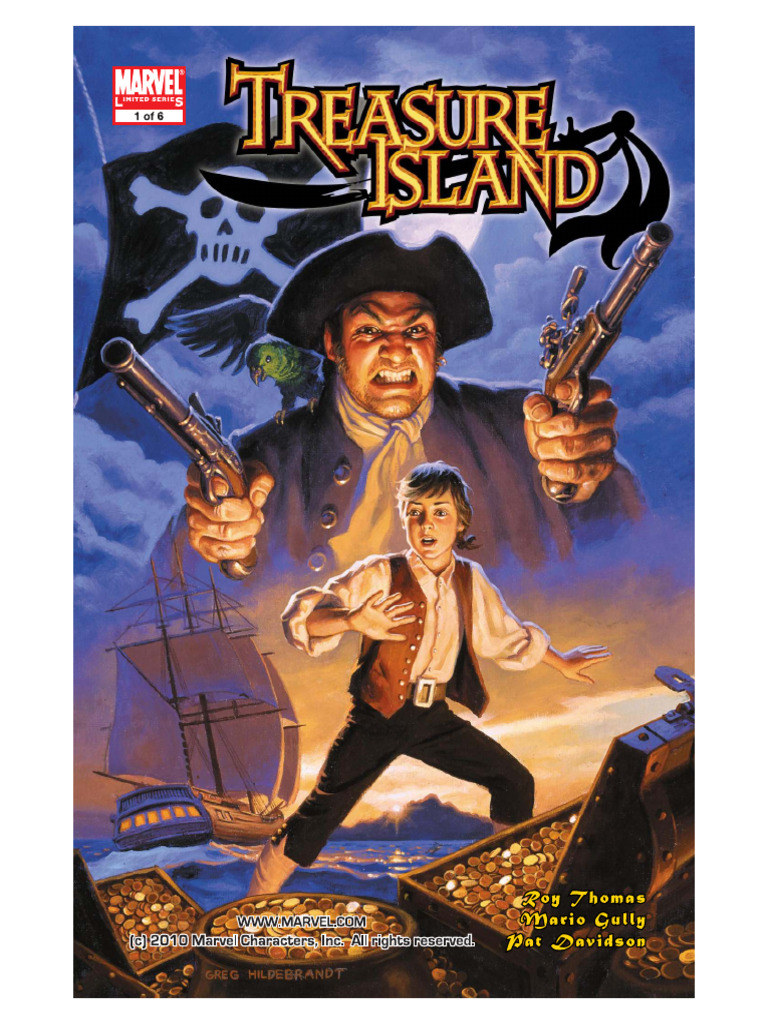 Marvel Illustrated Treasure Island | PDF