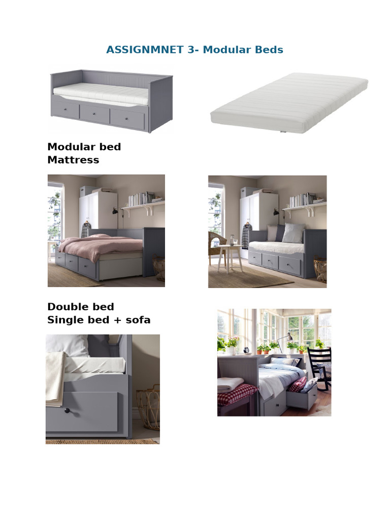 Modular Bed | PDF