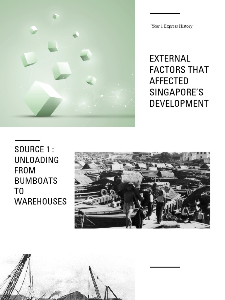 External Factors That Affected Singapore's Development Elearning 3 | PDF