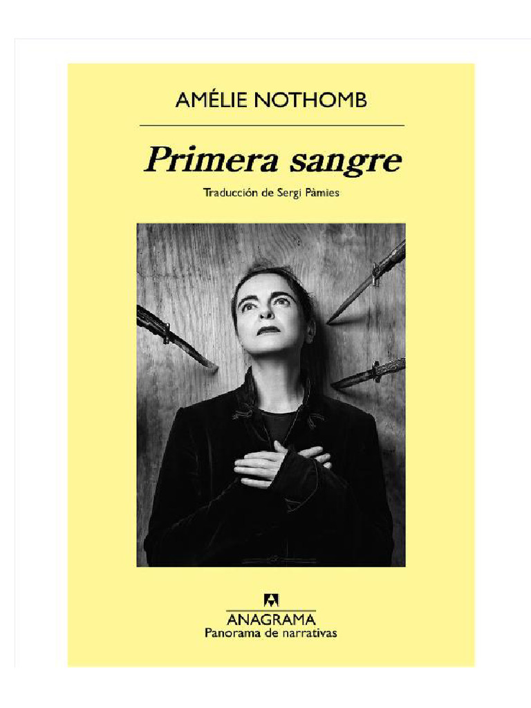 Nothomb Amelie - Primera Sangre | PDF
