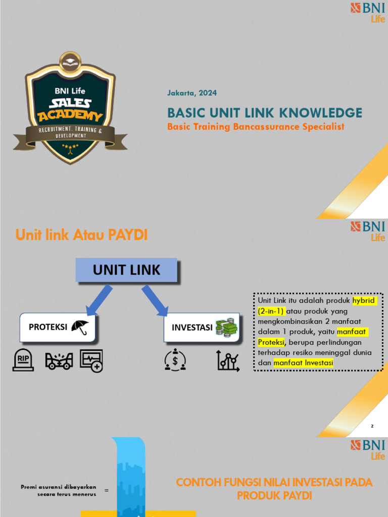 Basic Unitlink Knowledge | PDF