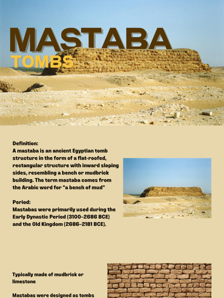 Mastaba Tombs | PDF