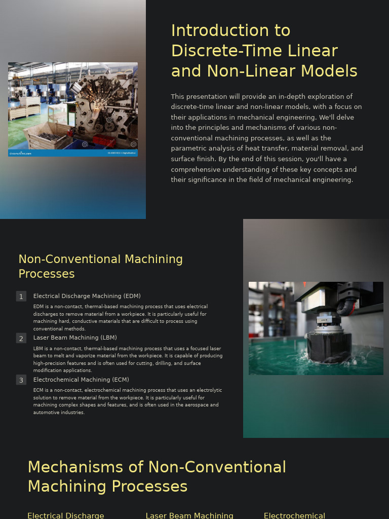 Introduction To Discrete Time Linear and Non Linear Models | PDF Introduction To Discrete Time Linear and Non Linear Models | PDF