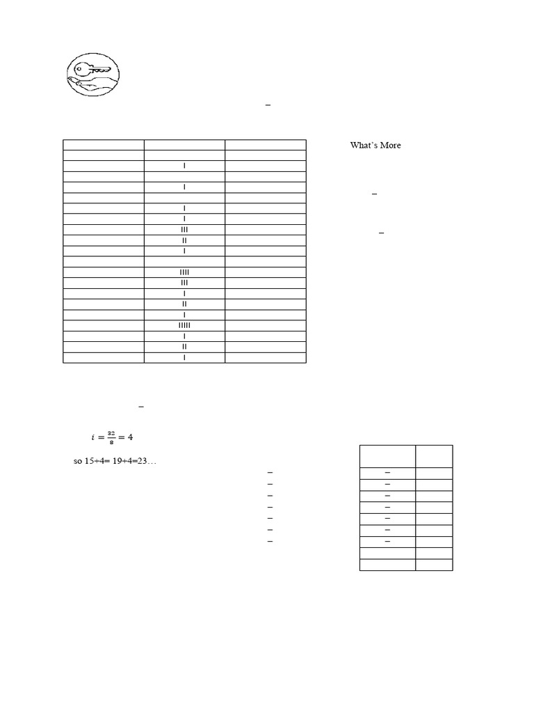 Math 7 - Q4 - AnswerKey - WK3 | PDF